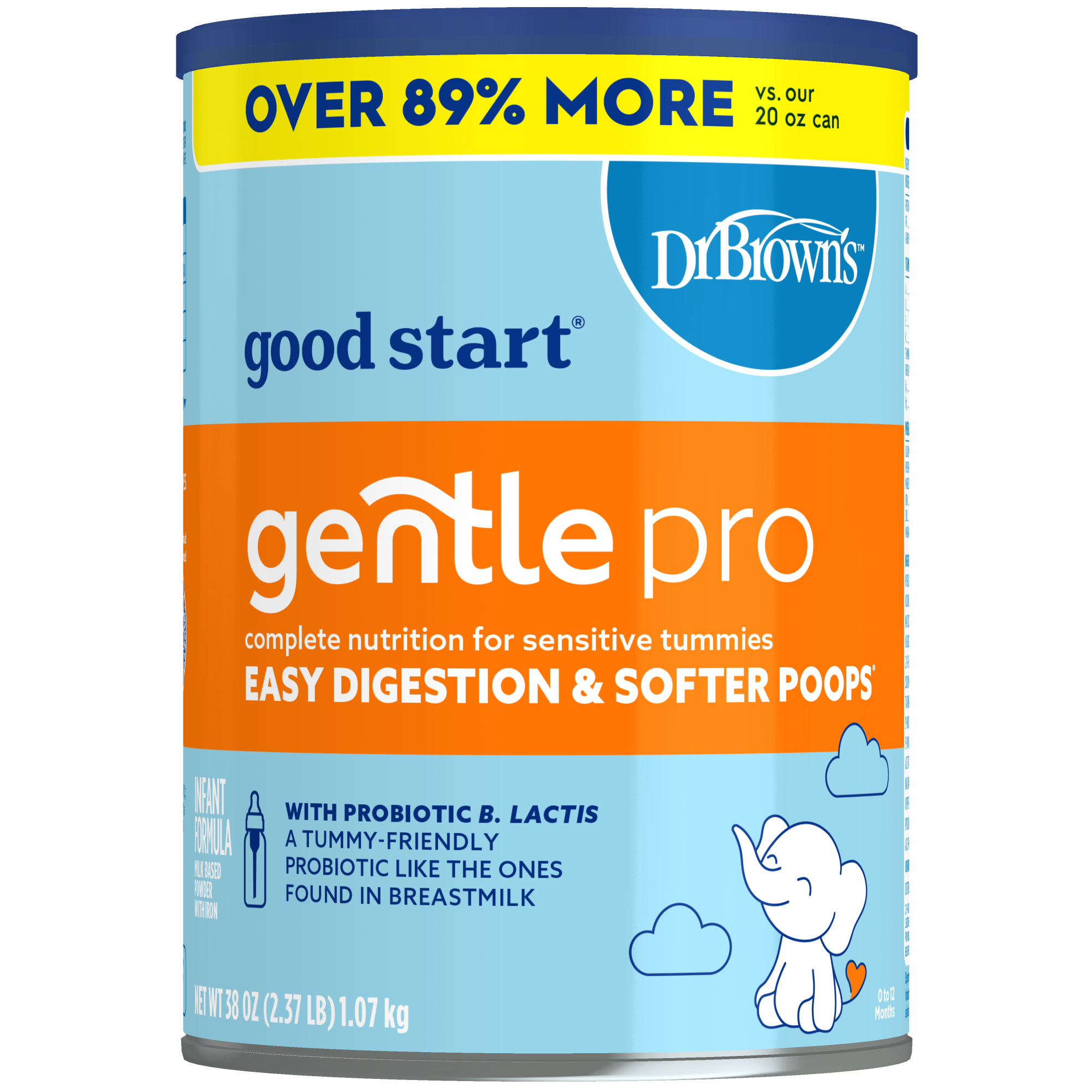 Good Start® Dr. Brown's™ Gentle Pro™ Infant Formula Powder – Good Start Baby Formula