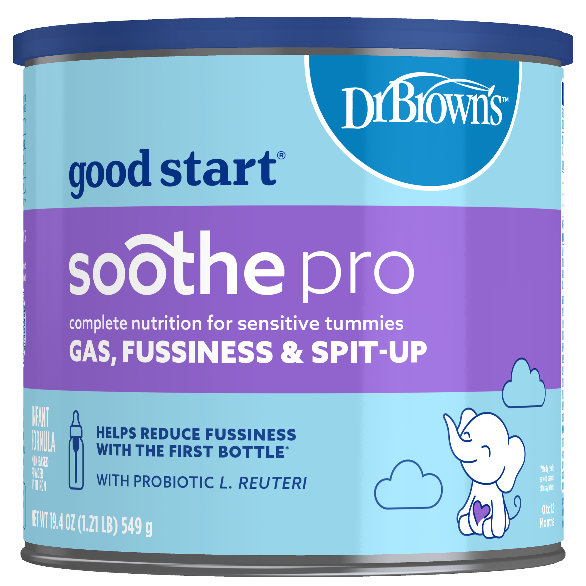 Good Start® Dr. Brown's™ Soothe Pro™ Infant Formula Powder – Good Start ...