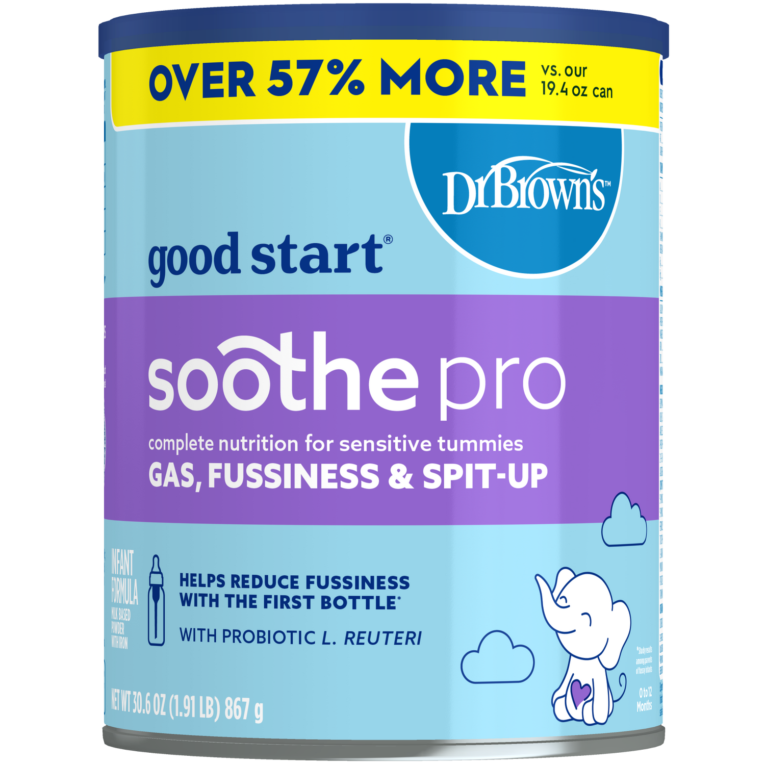 Good Start® Dr. Brown's™ Soothe Pro™ Infant Formula Powder – Good Start ...